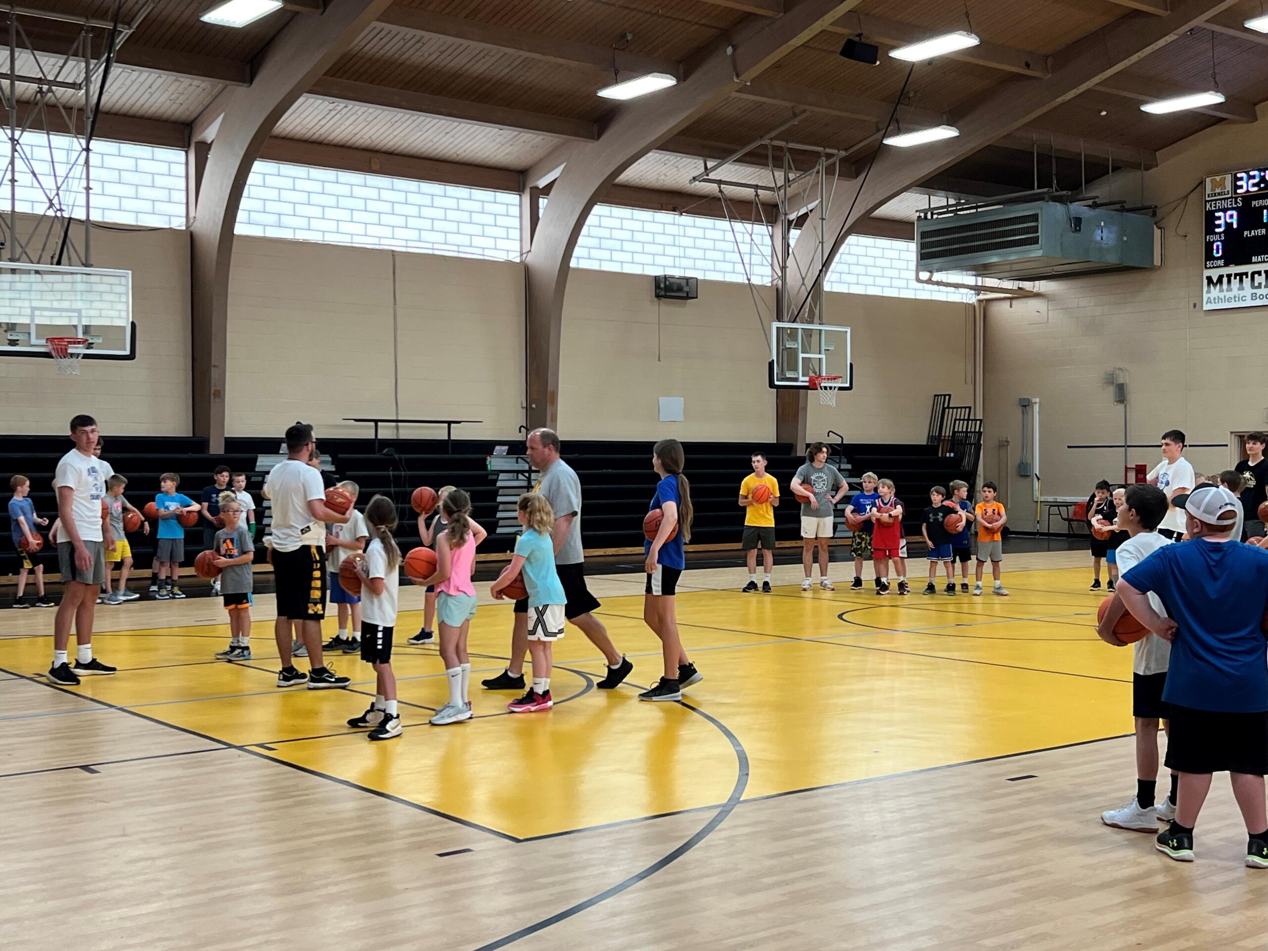 Kernels basketball camp fun for all ages | KMIT 105.9 FM