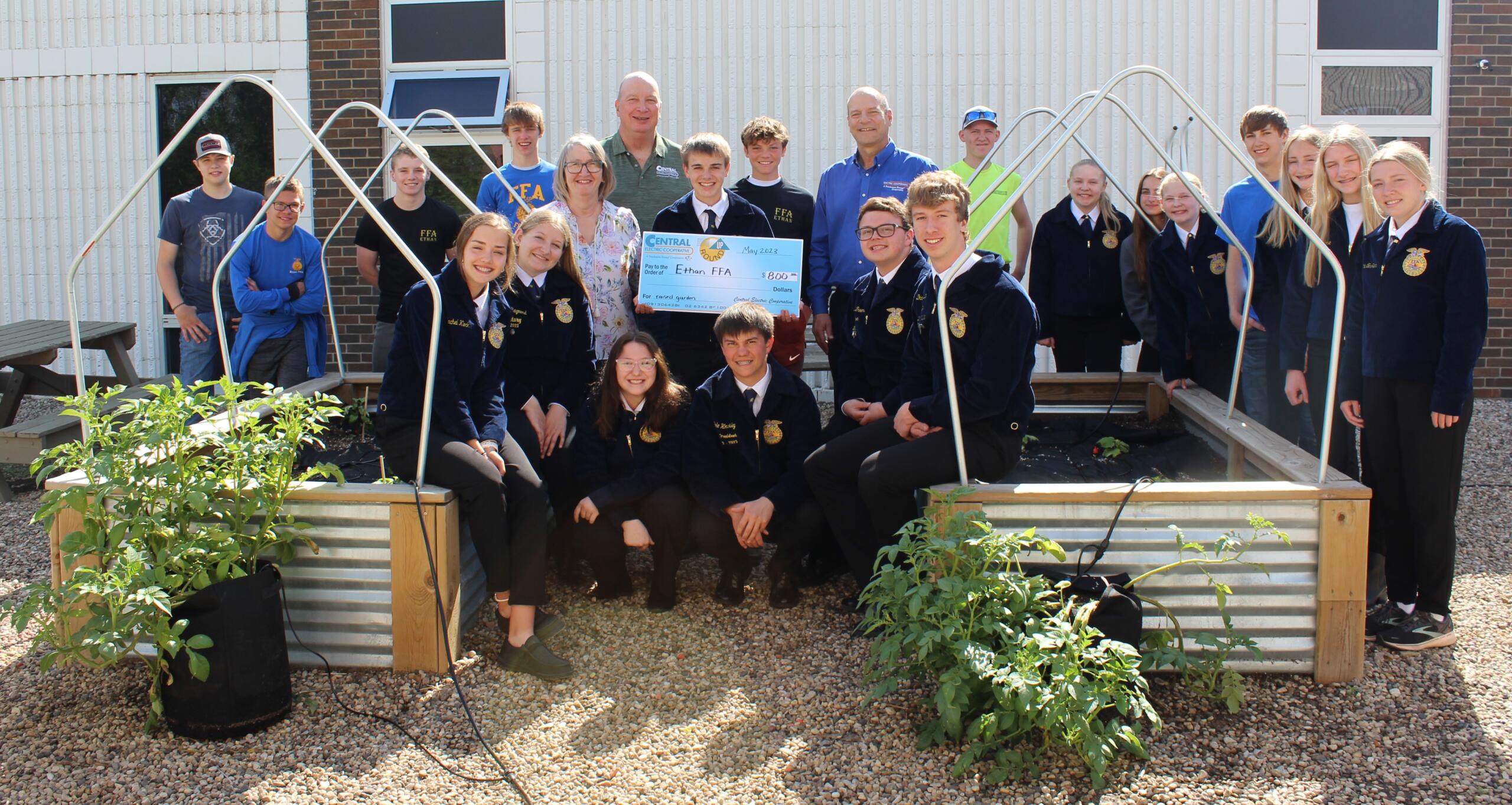 Ethan FFA awarded grant for raised garden project | KMIT 105.9 FM