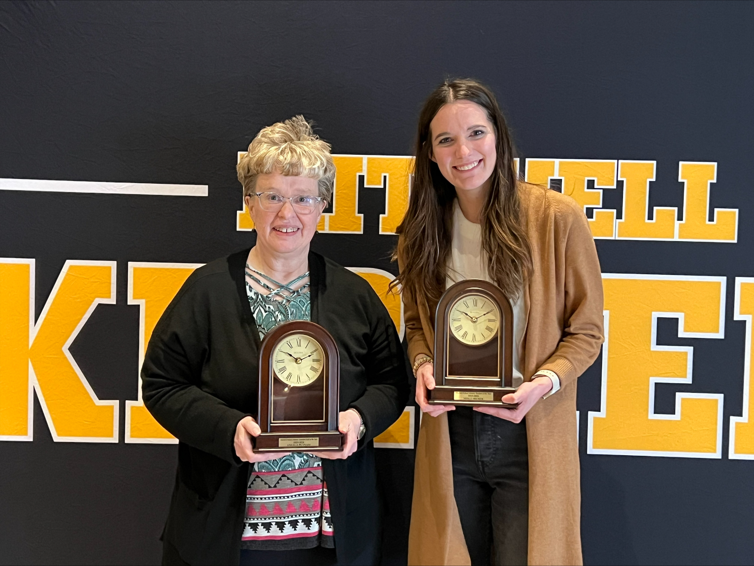 Becker and Putnam honored as Teacher and Classified Staff of the Year for Mitchell School ...