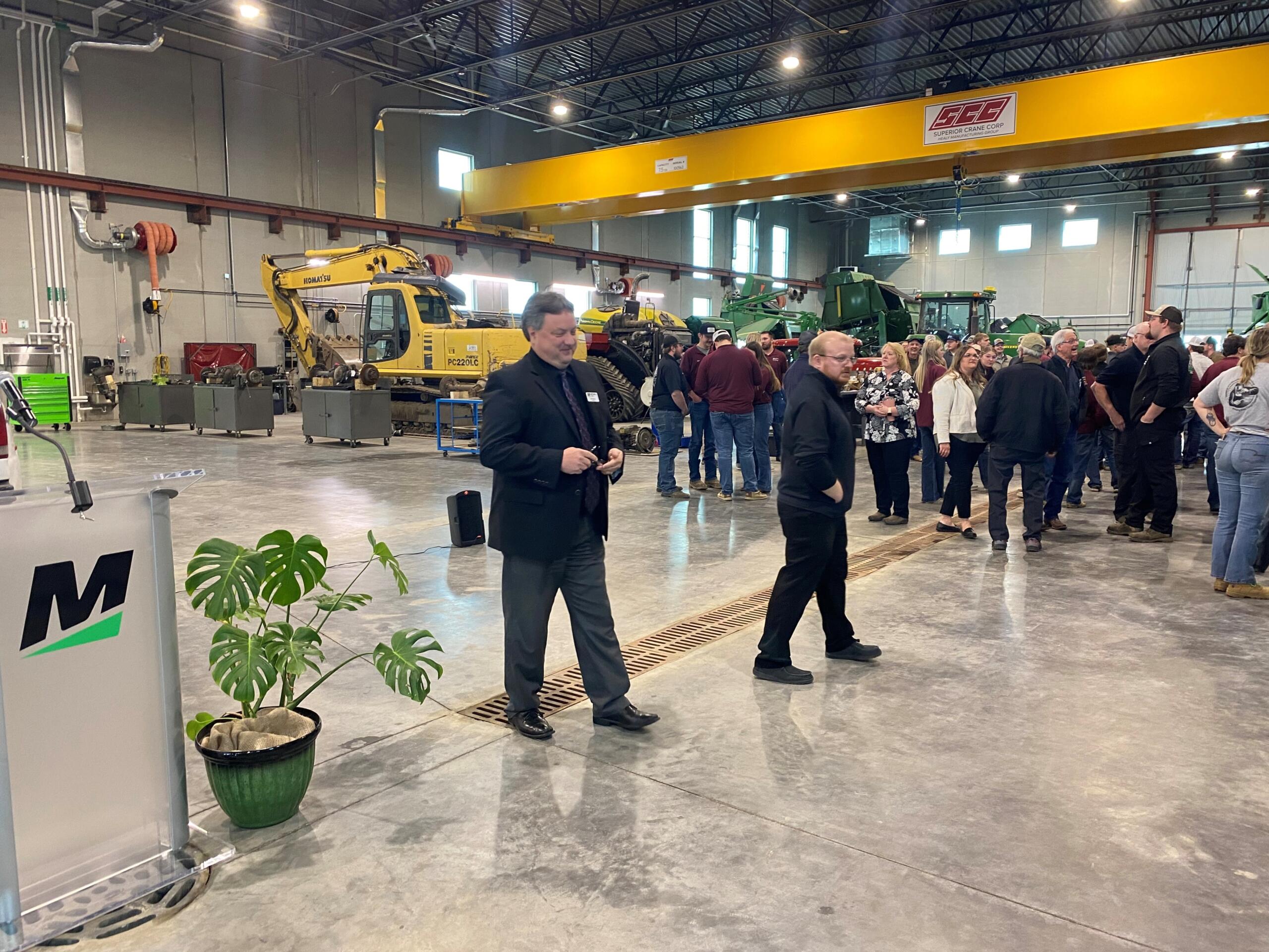 Mitchell Technical College holds ribbon-cutting for new Ag Power Diesel ...