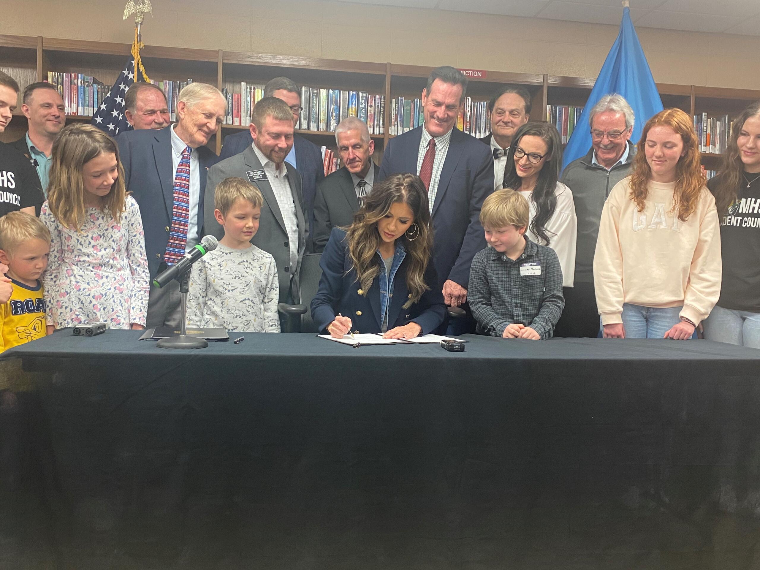 Governor Noem signs teacher compensation and literacy bills into law ...