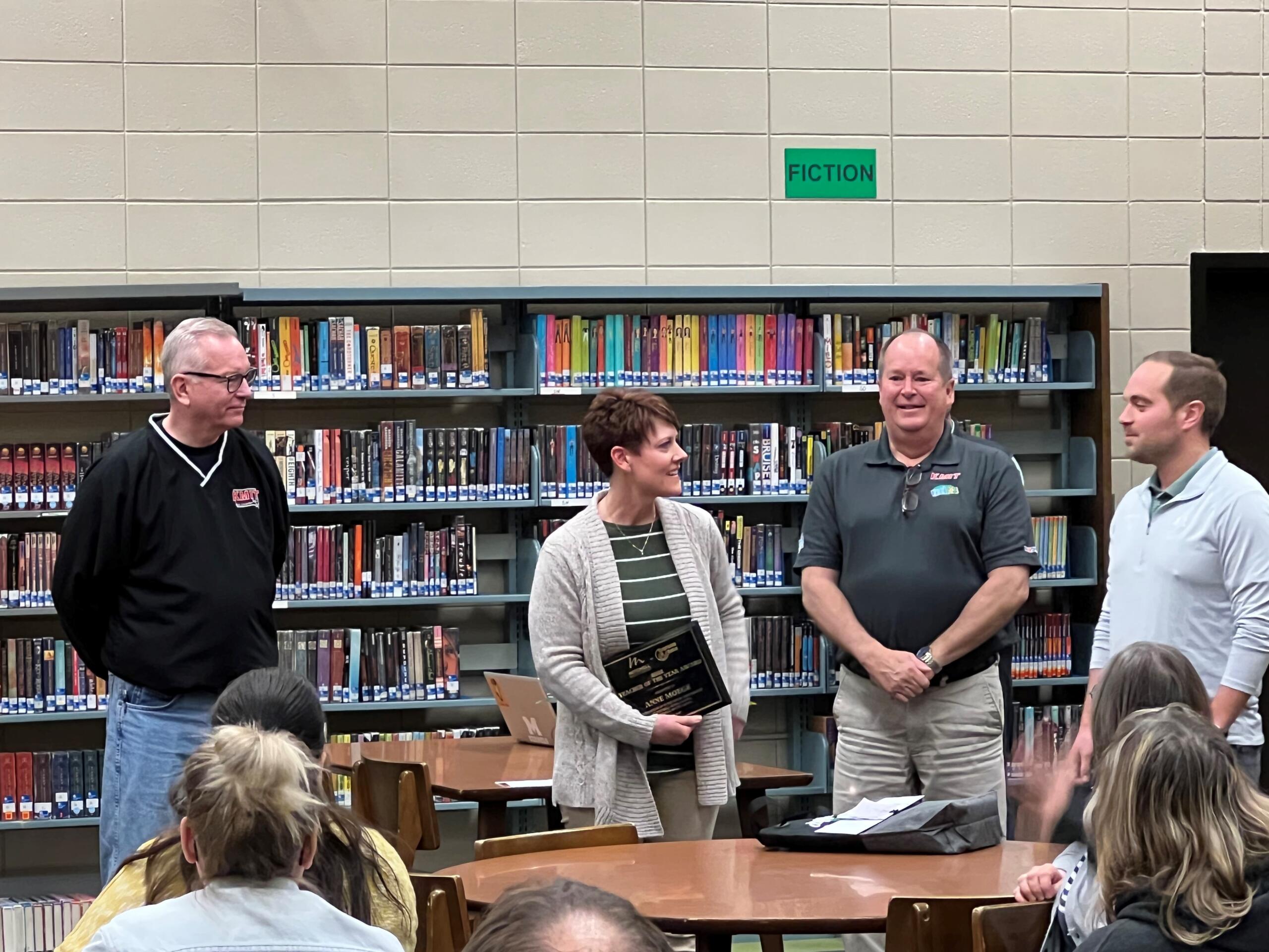 Anne Moege named Iverson Auto/Mitchell Radio Group Teacher of the Year ...