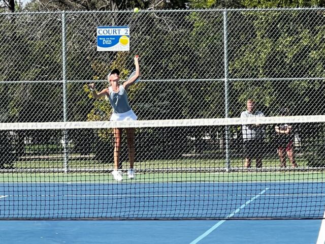 Mitchell Kernels girls tennis defeats Harrisburg in dual - Mitchell Now