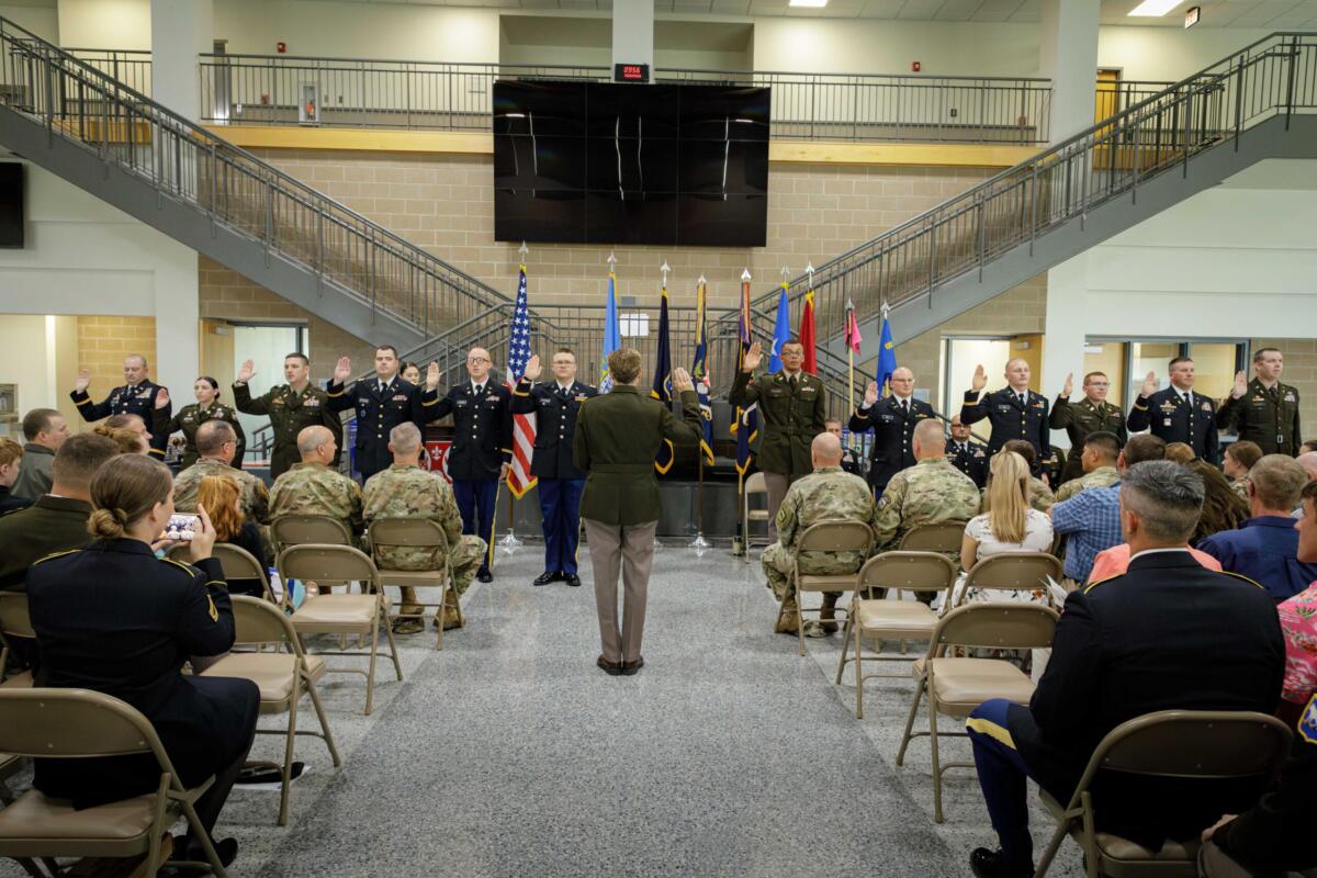 SDNG OCS and WOCS pinning ceremony held Aug. 17 at JFHQ - Mitchell Now